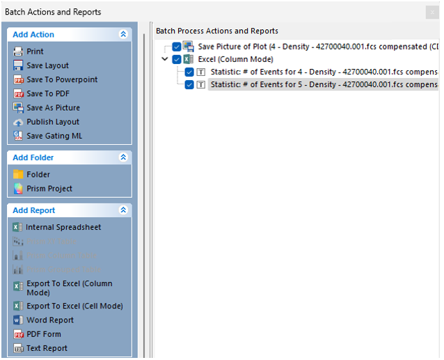 Batch Processing Reports